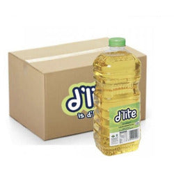 D Lite Cooking Oil 12 x 2 Litre – The Lucky Way